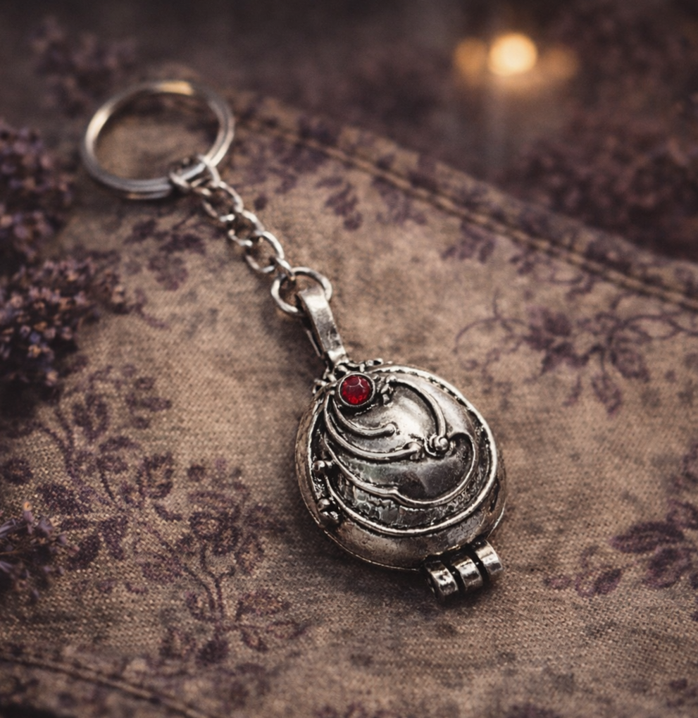 Elena Gilbert Locket Keychain ♡ Vampire Diaries Opening Amulet! Stefan ...