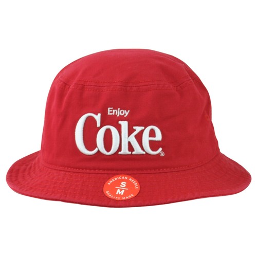 American Needle Coca Cola Enjoy Coke Red Fitted Small/Medium Sun Bucket ...