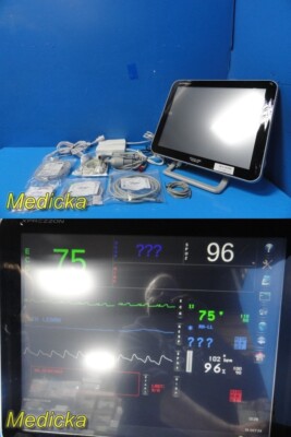Spacelabs 91393 Xprezzon Monitor W/ PSU, Command & Print Modules, Leads ...