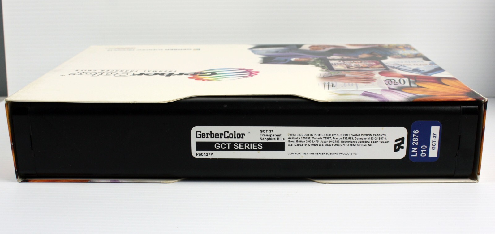 Gerber Edge LE 1 & 2 Thermal Transfer Foil TRANS SAPPHIRE BLUE GCT-37 ...