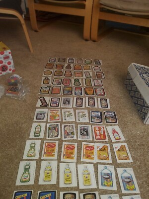 Lot of 100+ Vintage 1979 TOPPS Chewing Gum Wacky Sticker Cards | eBay