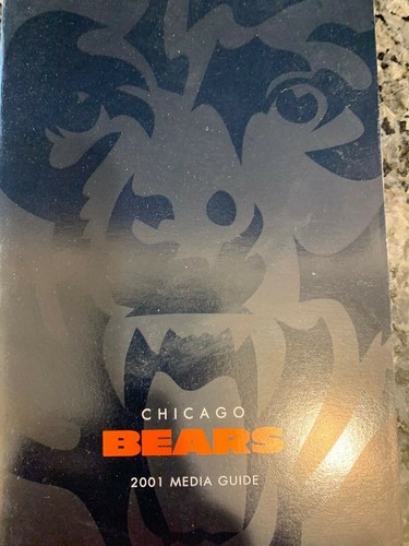 2001 CHICAGO BEARS MEDIA GUIDE - NFL | eBay