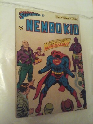 SUPERMAN E' NEMBO KID - RACCOLTA N.4 - 3 FUMETTI - 02/1977 - EDITRICE ...