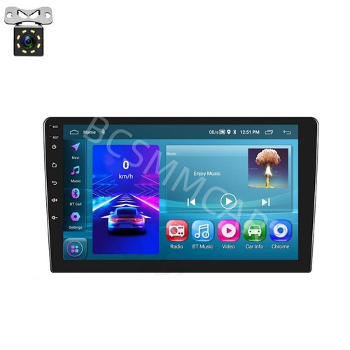 Android 13 Radio GPS Navi Car Stereo For CarPlay 10in Multimedia Player ...