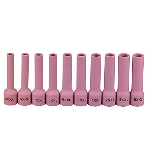 TIG Alumina Nozzle Ceramic Cups Extra Long 53N61S 8XXL Assorted Size ...