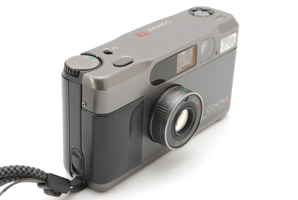 [NEAR MINT] Contax T2 Titan Black Point & Shoot 35mm Film Camera From ...