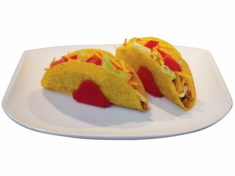 Taco Proper Hard Shell Holders - 4 Shell Stand Pack - Propers Made in ...