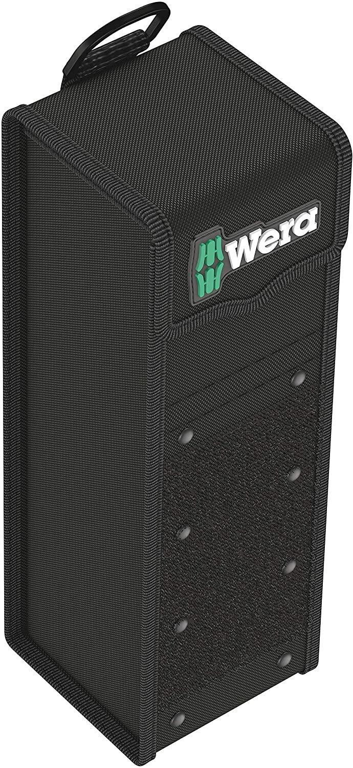 Wera 2go 7 High Textile Tool Storage Box Bag 100mm x 105mm x 300mm Case ...