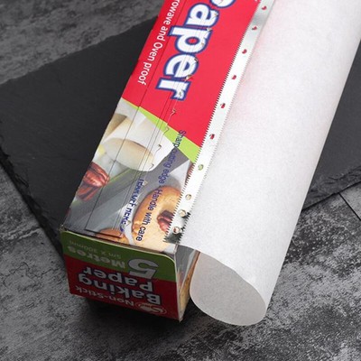 Greaseproof Oven Bakeware Baking Cooking Paper 5M10M Baking Paper ...