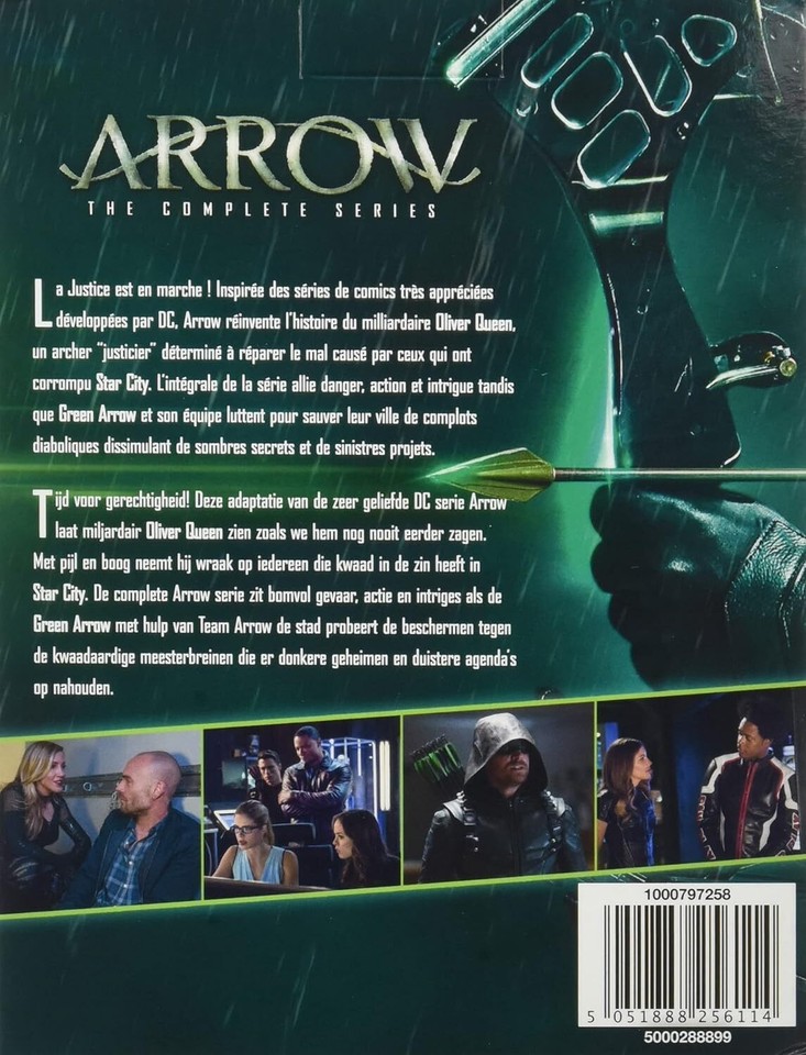 ARROW - S1-8 CSR (SBD) (Blu-ray) Amell Stephen Cassidy Katie Ramsey (UK ...