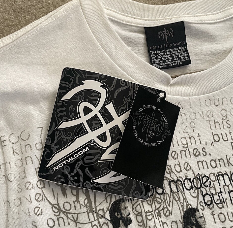 NOTW - Not of This World Religion T-Shirt - Evolution- Small - NWT ...