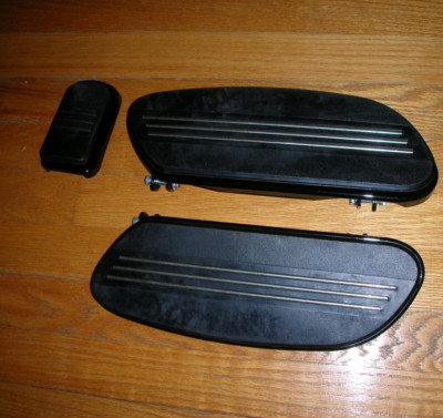 HARLEY DAVIDSON GENUINE STREAMLINER RIDER FOOTBOARDS BLACK 50500877/78 ...