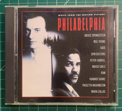 (CD) Philadelphia - Music Soundtrack from the Motion Picture (1993,Epic ...