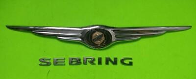 Chrysler Sebring Rear Trunk Wing Chrome Emblem LOGO Genuine 2007-2010 ...