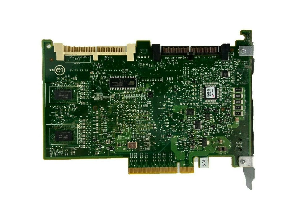 Dell PERC 6/i 256MB SAS/SATA RAID Controller Card 0T774H E2K-UCP-61-(B ...