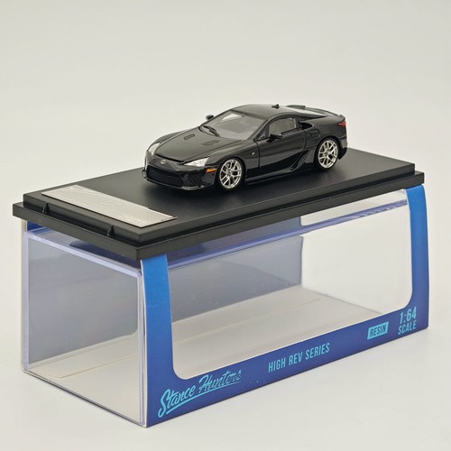 1/64 Stance Hunters Lexus LFA High REV Series Black Resin Model Car ...
