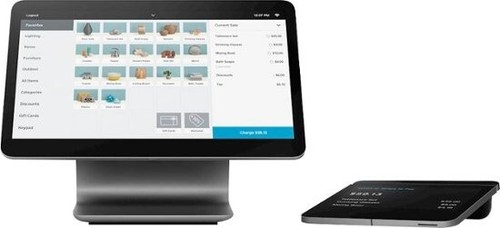 Square POS System + Fireproof Register + 2 Types Barcode Scanners ...