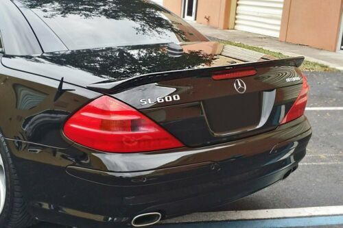 Rear Lip Spoiler SL65-Black Style For Mercedes-Benz SL63 AMG 2009-2012 ...