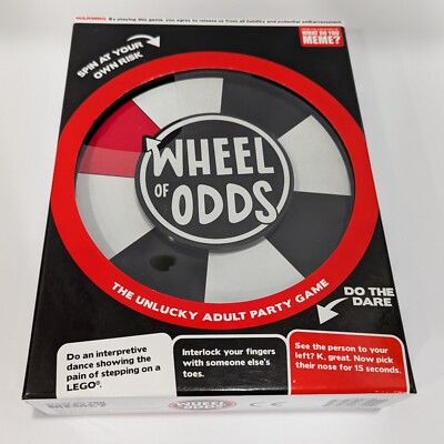 Wheel of Odds The Truth or Dare Party Game College Birthdays Game Night ...