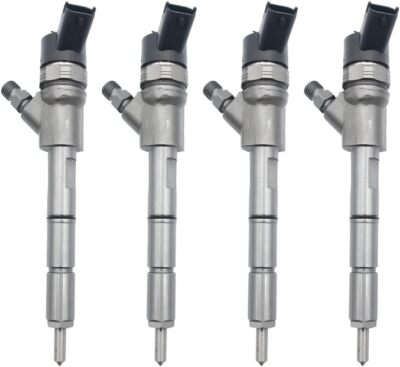 4X Fuel Injector 0445110307 for Cummins B3.3 QSB3.3 Komatsu 4D95 PC70-8 ...