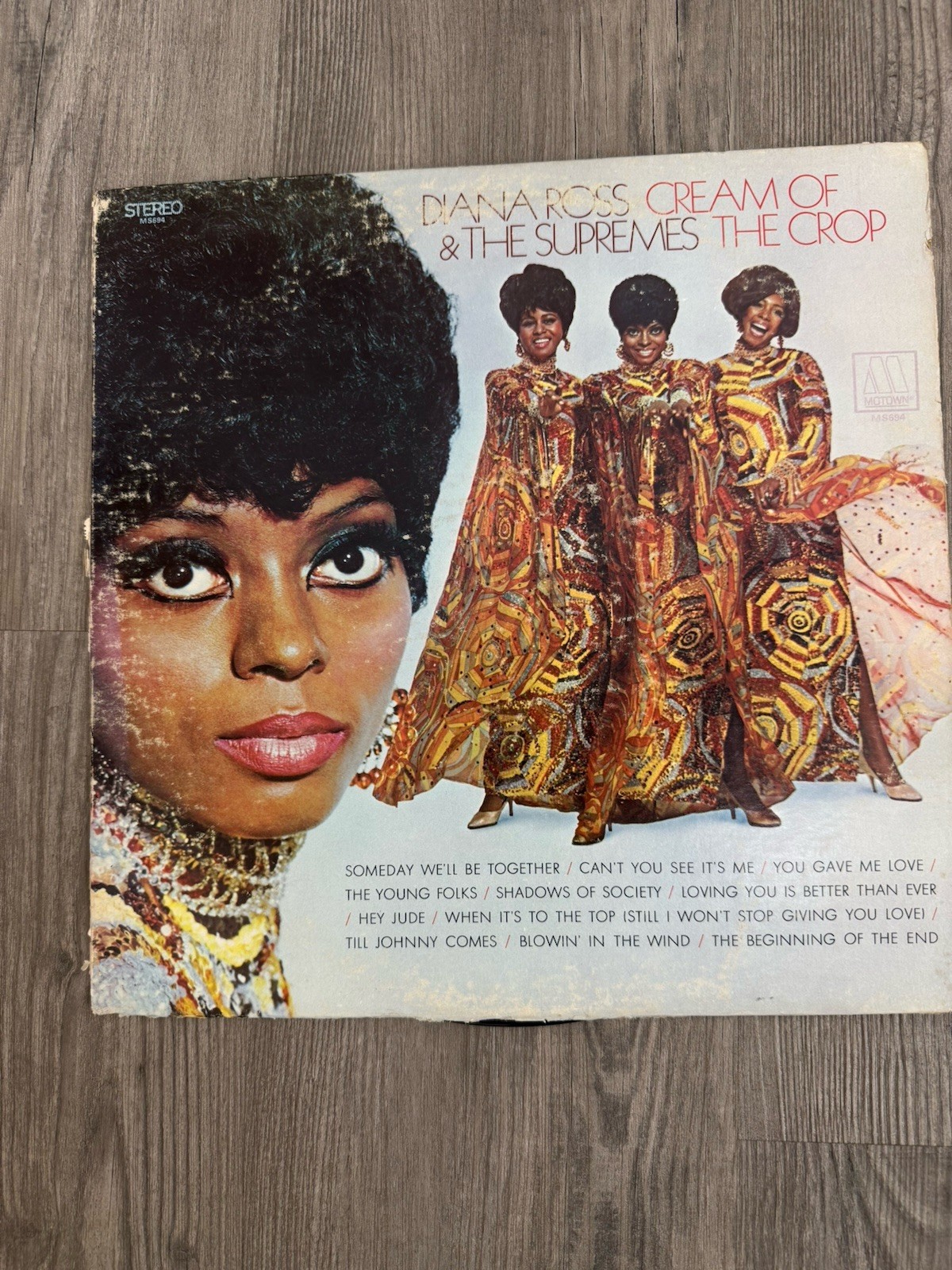DIANA ROSS & THE SUPREMES - CREAM OF THE CROP - SOUL LP RECORD MOTOWN ...
