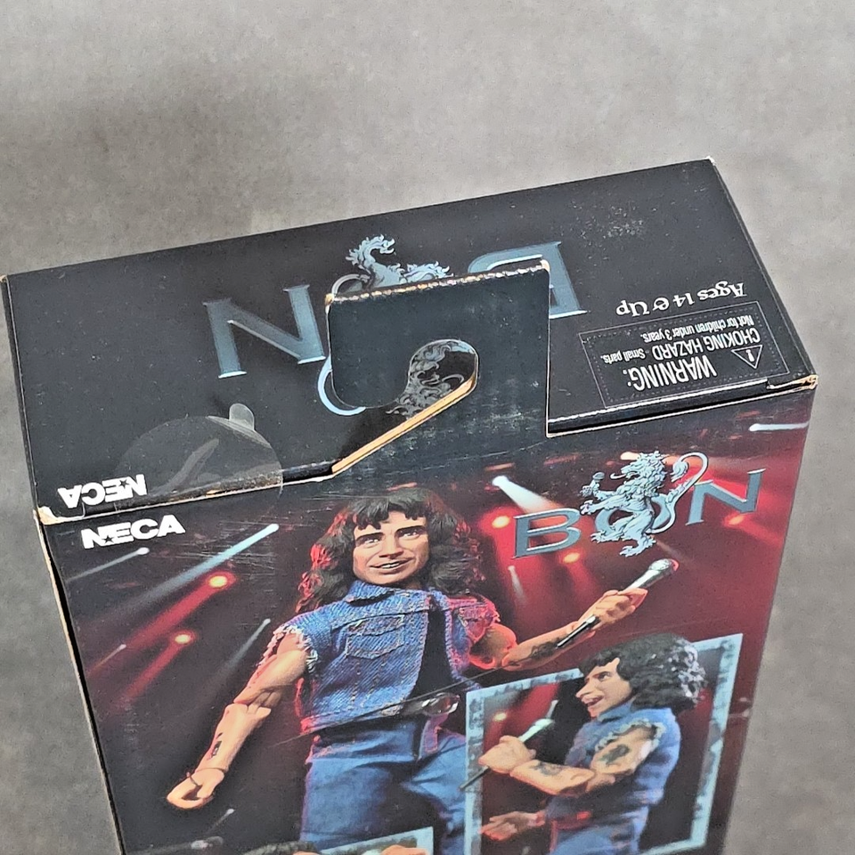 NECA AC/DC BON SCOTT Denim Daddy Action Figure 2022 Rock Legend ...