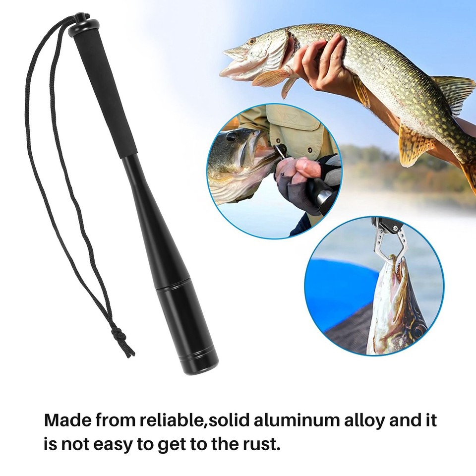 Portable Aluminum Alloy Fish Hammer Metal Fishing Bat With Heavy Head ...