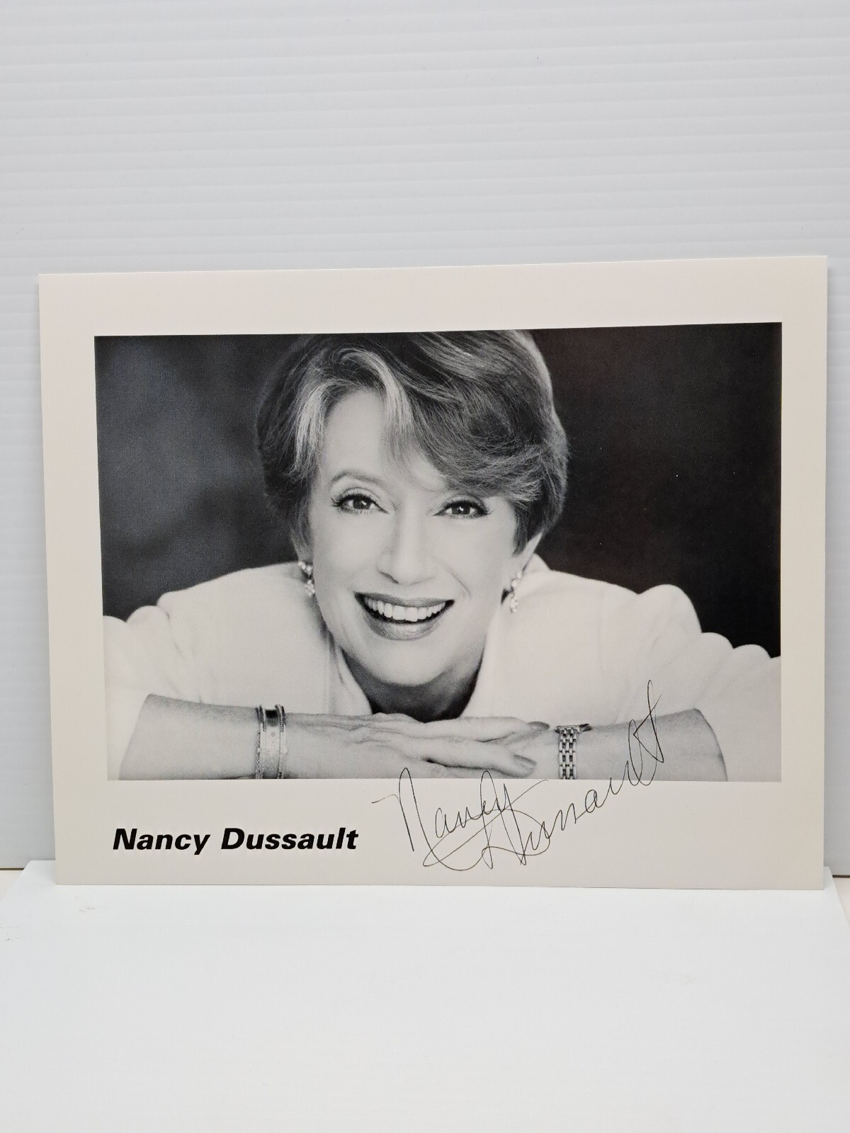 NANCY DUSSAULT Actress Signed 10 X 8 Photo The In-Laws, Too Close For ...