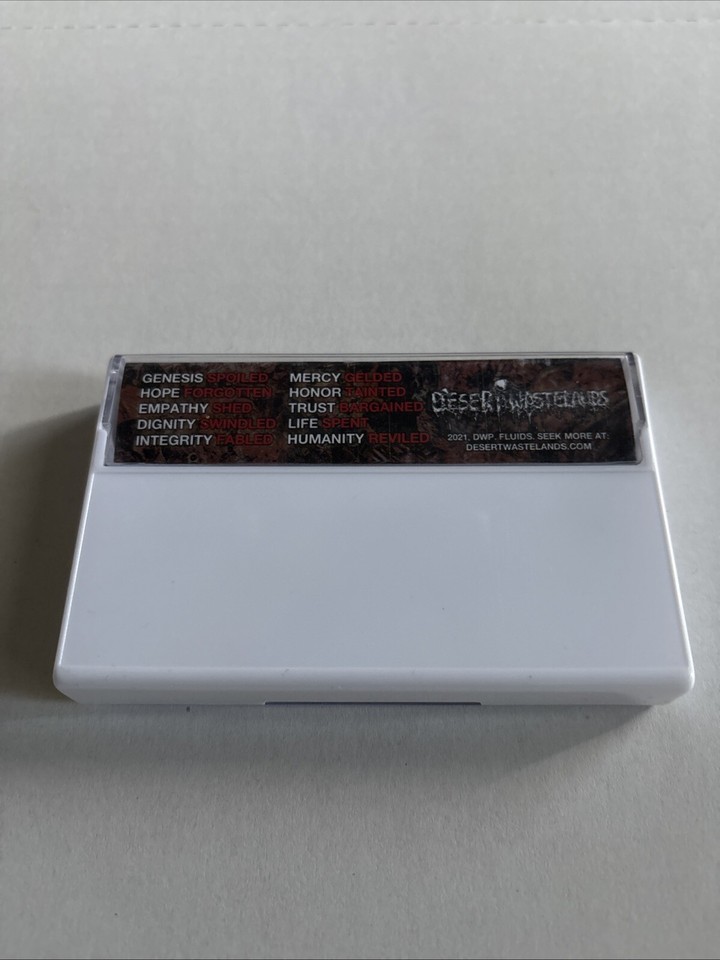 Fluids – Not Dark Yet Cassette Desert Wastelands Productions Goregrind ...