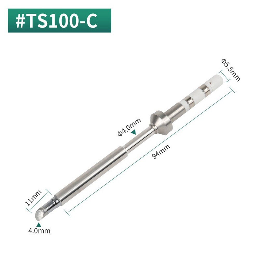 High-quality Soldering Iron Tips TS100 Ceramic Heating Core Copper And ...