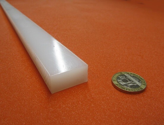UHMW White Bar, 1/2" Thick x 1.00 Width x 24" Long | eBay