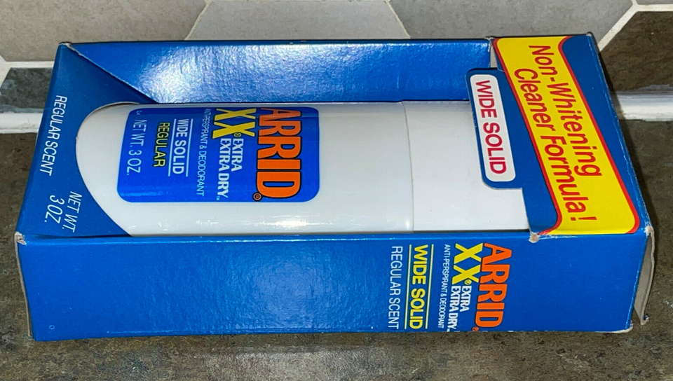 VTG ARRID XX Extra Dry WIDE SOLID Regular Scent Anti-Perspirant ...