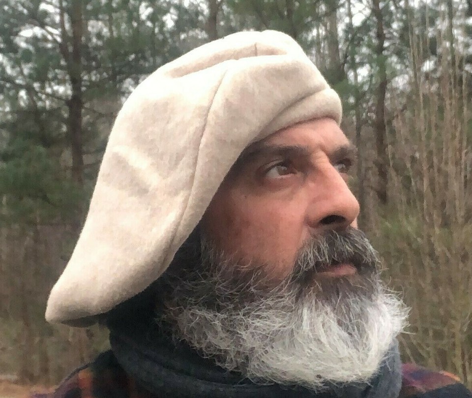 Tan Fleece Scot's Bonnet Scottish Tam Beret Hat Kilt Tartan Accessory ...