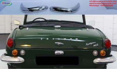 Rear bumper Triumph Spitfire MK3 GT6 MK2 New (1967-1970) | eBay
