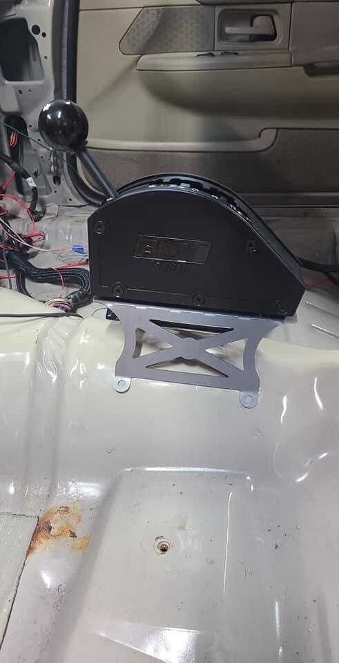 Sheldon Machine 3.5 in. Tall Tunnel Mount Shifter Stand B&M, Hurst, TCI ...