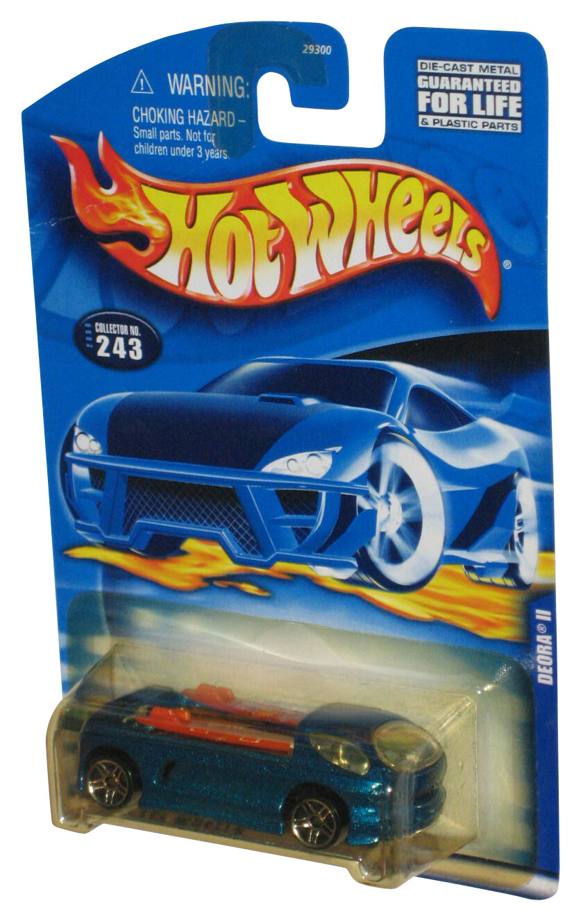Hot Wheels Blue Deora II (2000) Mattel Die-Cast Toy Car #243 | eBay