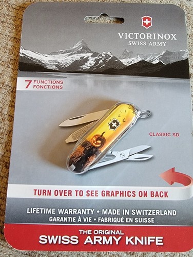 2023 Victorinox Halloween Scarecrow Pumpkin classic sd Swiss Army Knife ...