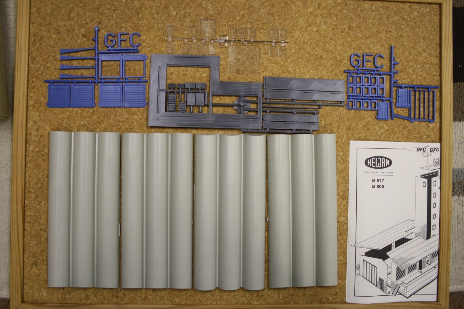 Con-Cor Heljan Grain Silo HO 1/87 | eBay