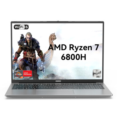ACEMAGIC RX16 16" Gaming Laptop AMD Ryzen 7 6800H 16GB DDR5 512GB SSD ...