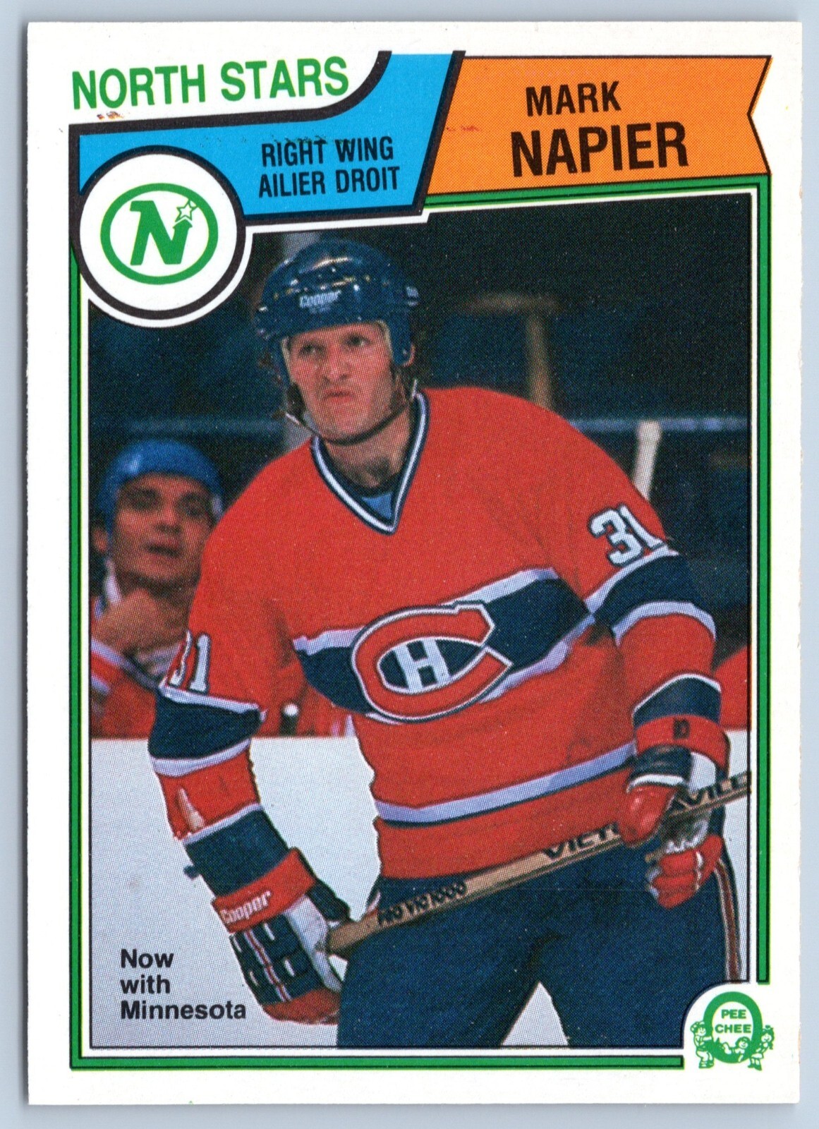 MARK NAPIER 1983-84 O-PEE-CHEE 83-84 NO 192 NRMINT+ 28221 | eBay