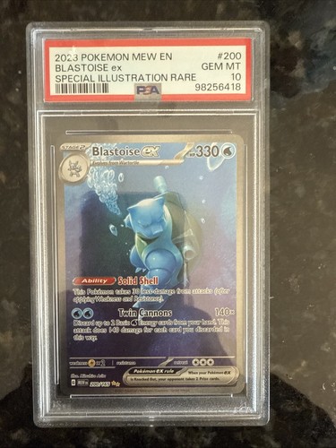 PSA 10 Blastoise 151 | eBay