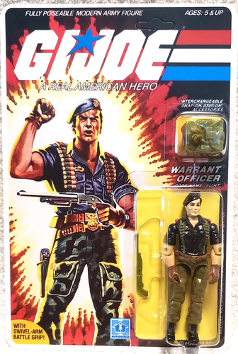 GI Joe 1985 Flint 100% Complete ReCarded On UnPunched Repro Card | eBay