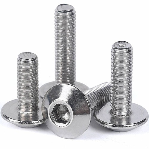 M10 - 1.5 Metric A2 Stainless Steel Truss Head Allen Hex Socket Cap ...