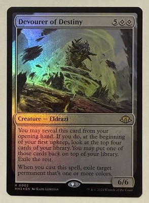 Devourer of Destiny Foil - Modern Horizons 3 MTG | eBay