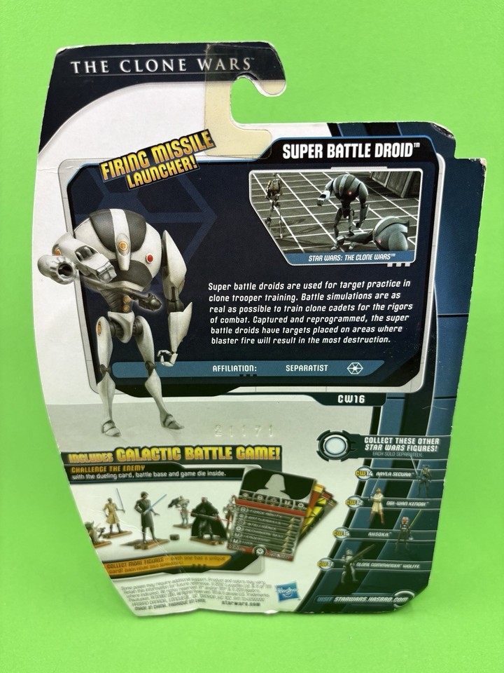 Star Wars The Clone Wars Super Battle Droid Training Droid CW16 2012 ...