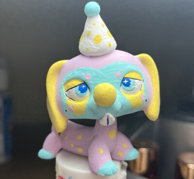 LPS LITTLEST PET SHOP MAIN FIVE CLOWN CUSTOM OOAK DACHSHUND DOG | eBay