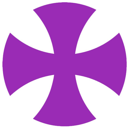 Two (2): Alisee Pattee Cross sticker VINYL DECAL | eBay