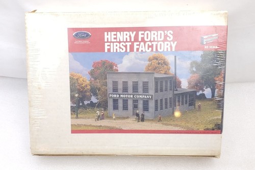 Walthers Cornerstone HO Scale Kit Ford's First Factory 933-1 NIB | eBay