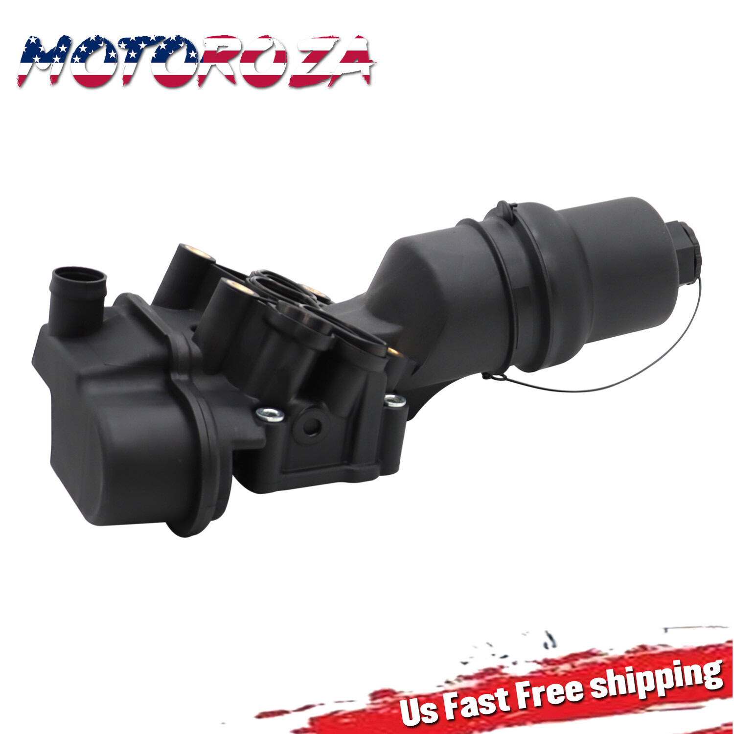 06F115397J Engine Oil Filter Housing Assembly for Audi A3 A4 TT VW Golf ...