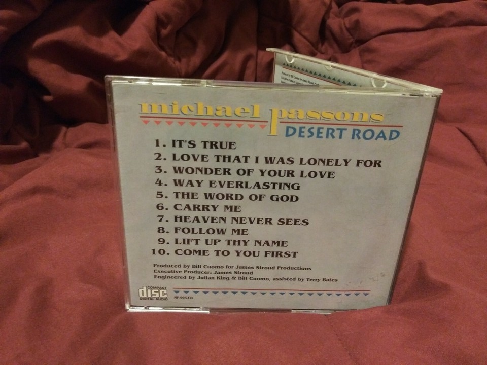 Michael Passons DESERT ROAD cd Hyper Rare CCM AOR Avalon | eBay